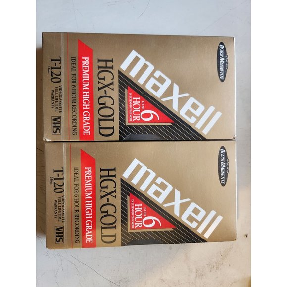 Maxell | Cameras, Photo & Video | Maxell Hgxgold Premium High Grade T2 ...